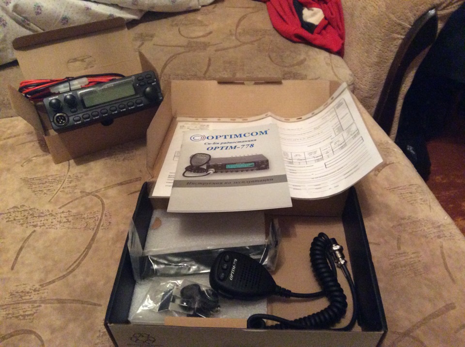 Радиостанция Optim — 778 — УАЗ Patriot, 2,3 л, 2015 года | аксессуары | DRIVE2