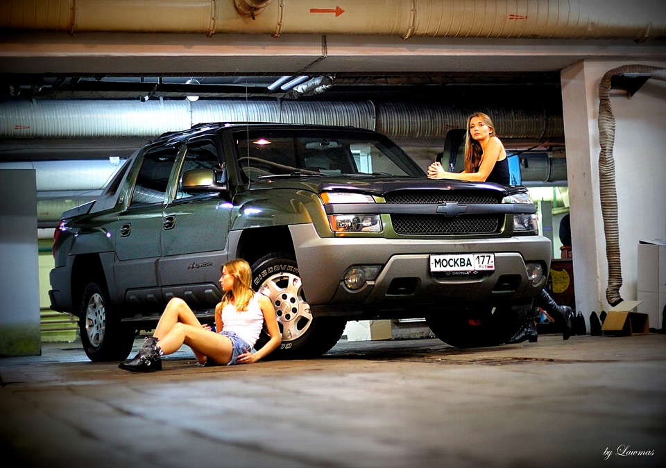 Avy&Babes — Chevrolet Avalanche (GMT800), 5,3 л, 2002 года | фотография | DRIVE2