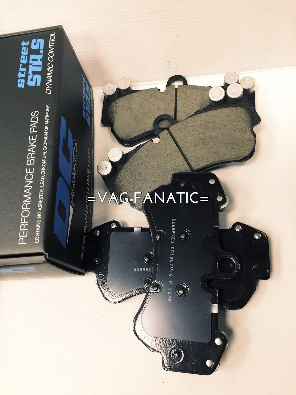 КОЛОДКИ ТОРМОЗНЫЕ DCbrakes для суппорта Z17 Z18 TOUAREG CAYYENE Q7 ...
