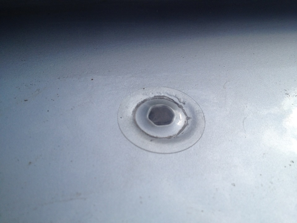 Крепление задней рамки номера — BMW 3 series (E46), 3 л, 2002 года ...