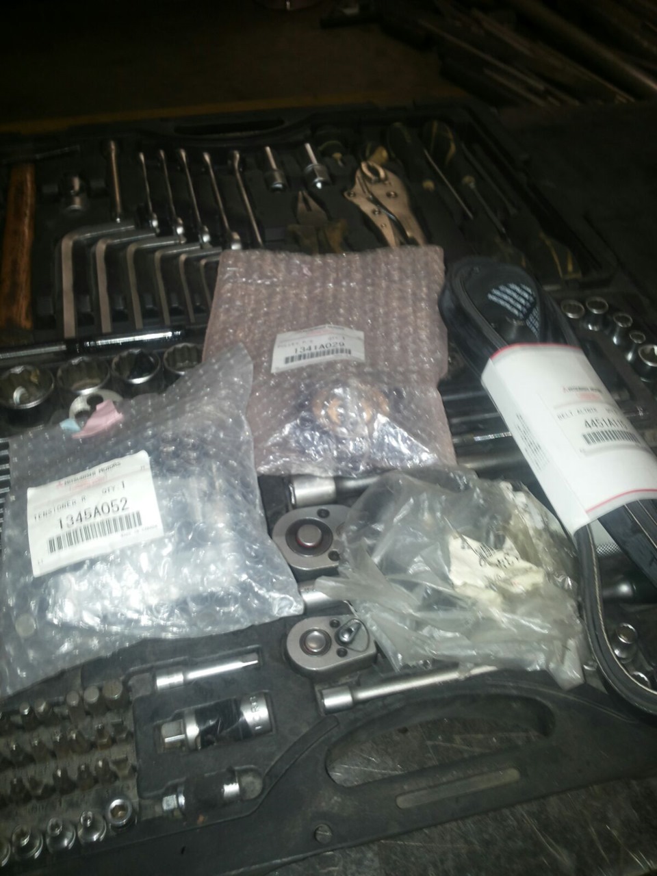 1345A052 Ролик приводного ремня MMC ASX/Lancer 1.8-2.0/Delica/Outlander ...