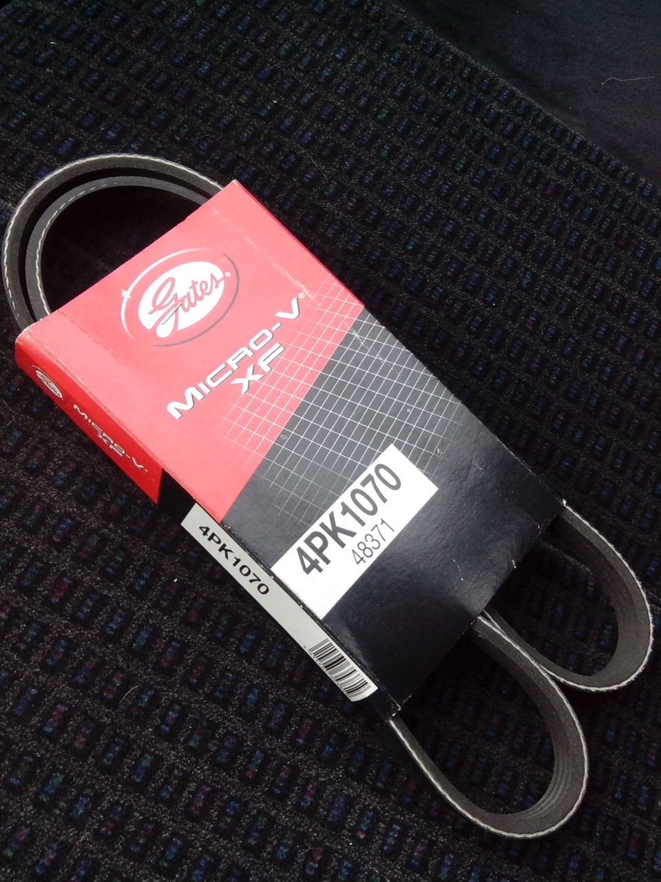 4PK1070 Поликлиновый ремень. Число ручьев 4 DAYCO | Запчасти на DRIVE2