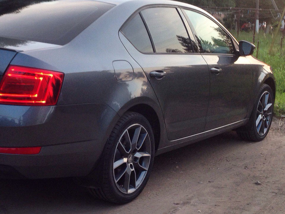 GEMINI R18- этим все сказано) — Skoda Octavia A7 Mk3, 1,8 л, 2016 года | колёсные диски | DRIVE2