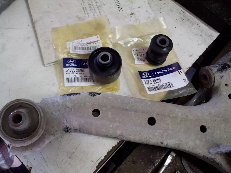 5455525000 Сайленблок переднего рычага задний KIA HYUNDAI | Запчасти на ...