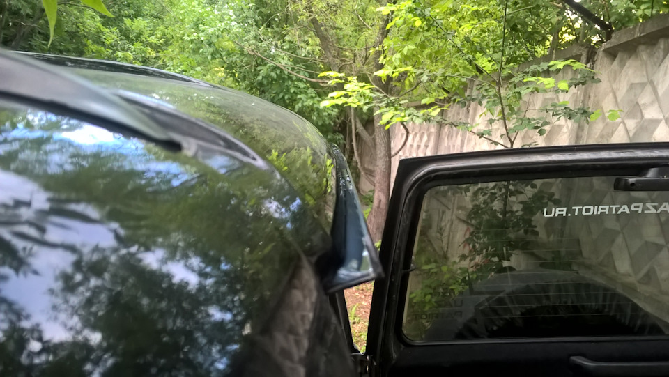 Что бы не капало с верху. — УАЗ Patriot, 2,7 л, 2014 года | тюнинг | DRIVE2