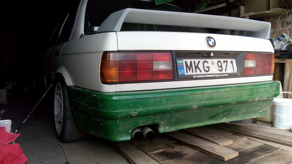 mtech2 body kit — BMW 3 series (E30), 2,4 л, 1990 года | стайлинг | DRIVE2
