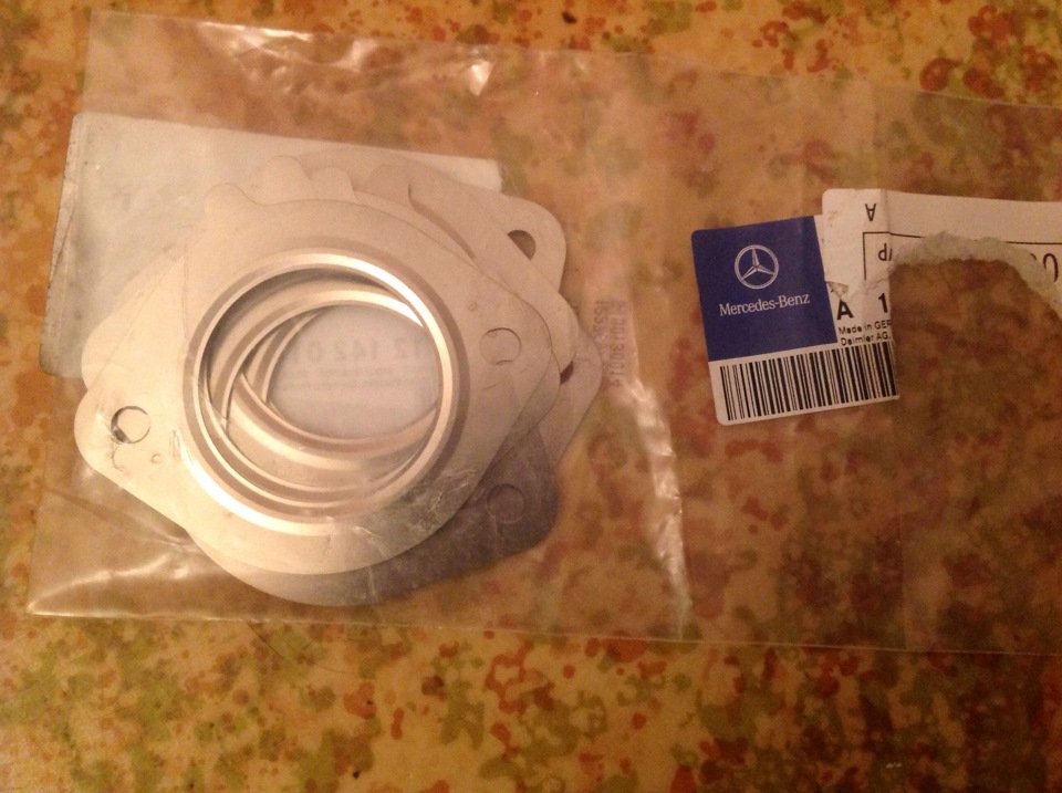 Пришли очередные З/Ч для снятия компрессора… — Mercedes-Benz C 32 AMG ...