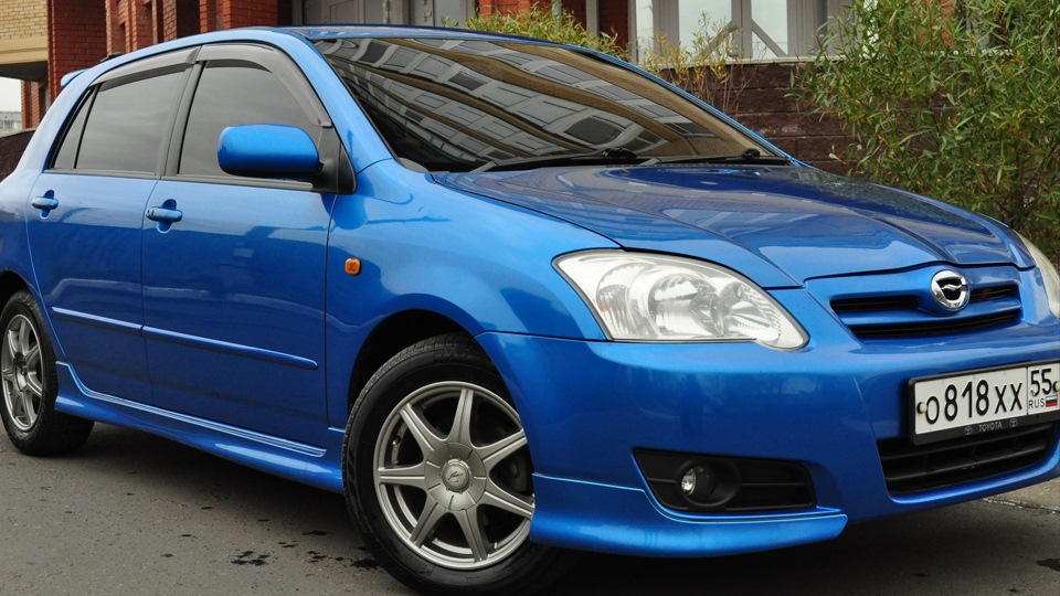 Toyota Corolla RunX 1.8 бензиновый 2005 | "S" Blue на DRIVE2