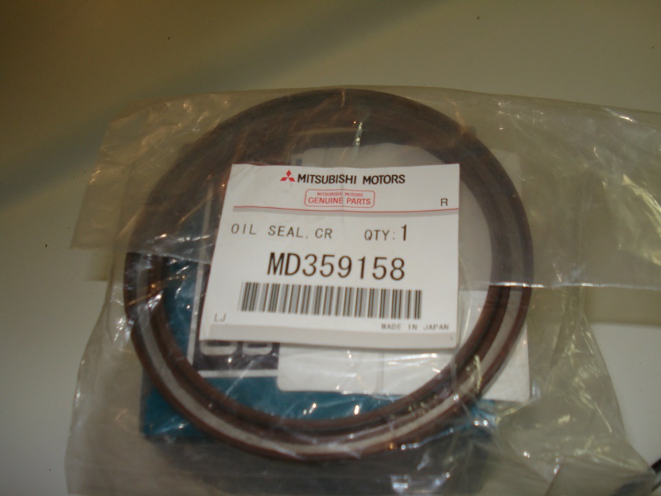 MD359158 Сальник коленвала задний Mitsubishi | Запчасти на DRIVE2
