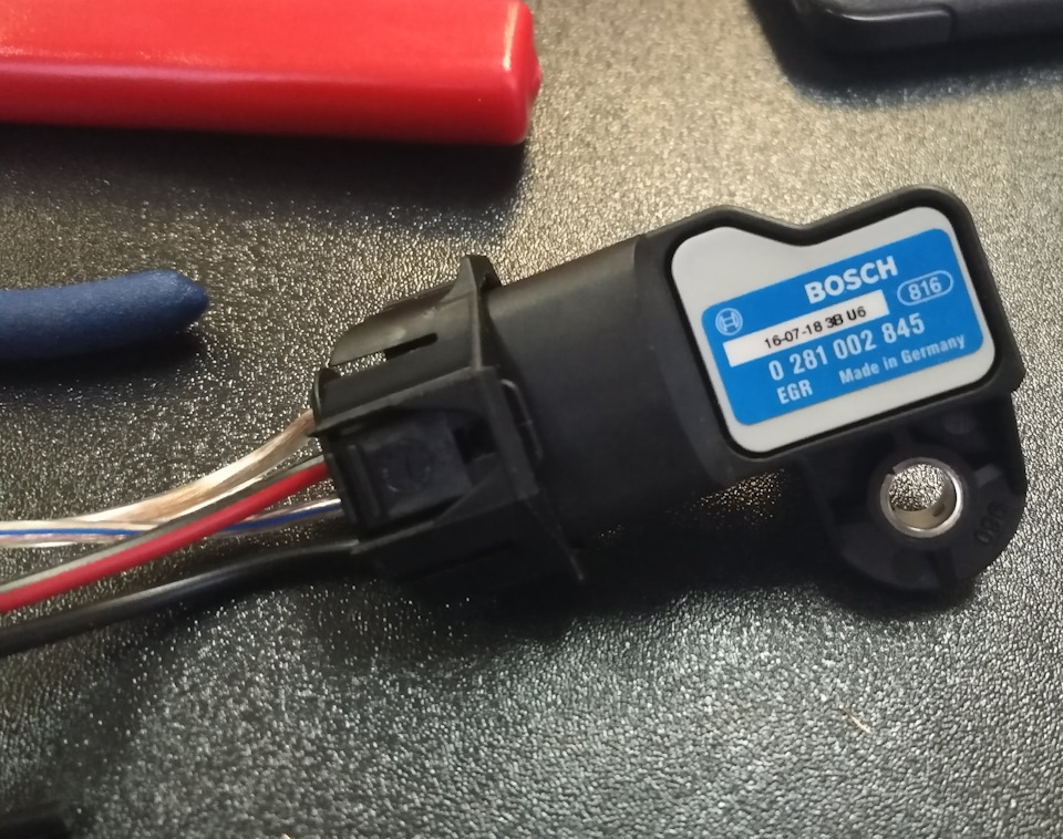 0281002845 ДАТЧИК ДАВЛЕНИЯ И ТЕМПЕРАТУРЫ BOSCH | Запчасти на DRIVE2