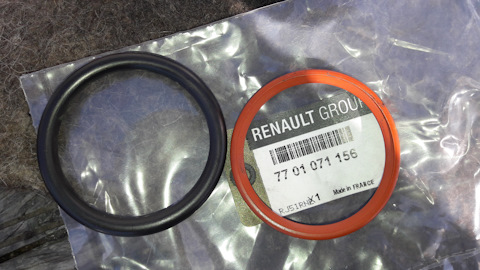7701071156 Прокладка патрубка турбокомпрессора(рез) RENAULT | Запчасти ...