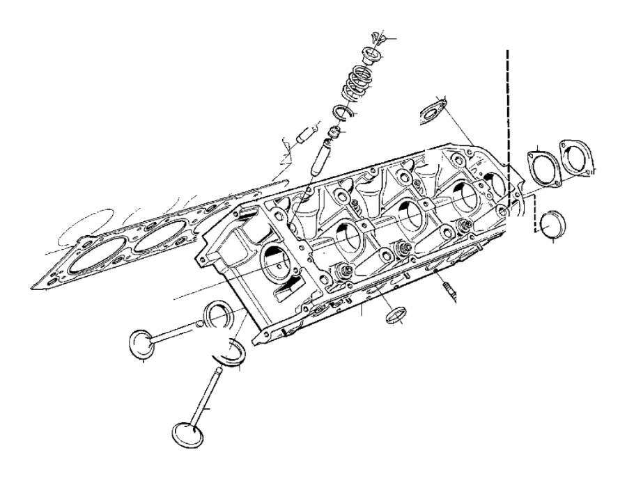 1218135 Valve Seat. B27, B28. Cylinder Head. Intake. O.S 45.134 mm ...