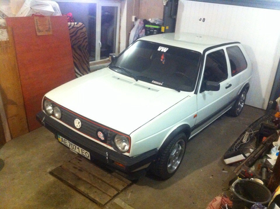 Попытка установить стабилизатор от Passata B4 — Volkswagen Golf Mk2, 1 ...