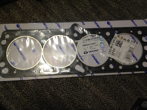 96473400 Прокладка ГБЦ DOHC 06- GM | Запчасти на DRIVE2