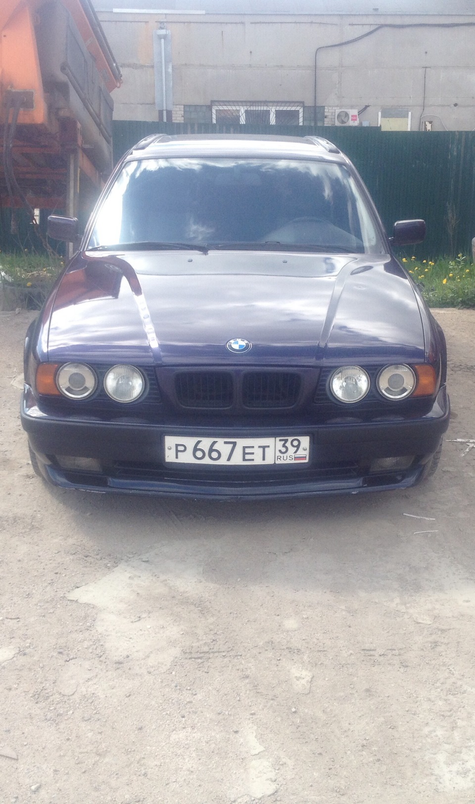 21 style on the E34 Touring — BMW 5 series Touring (E34), 2 л, 1996 ...