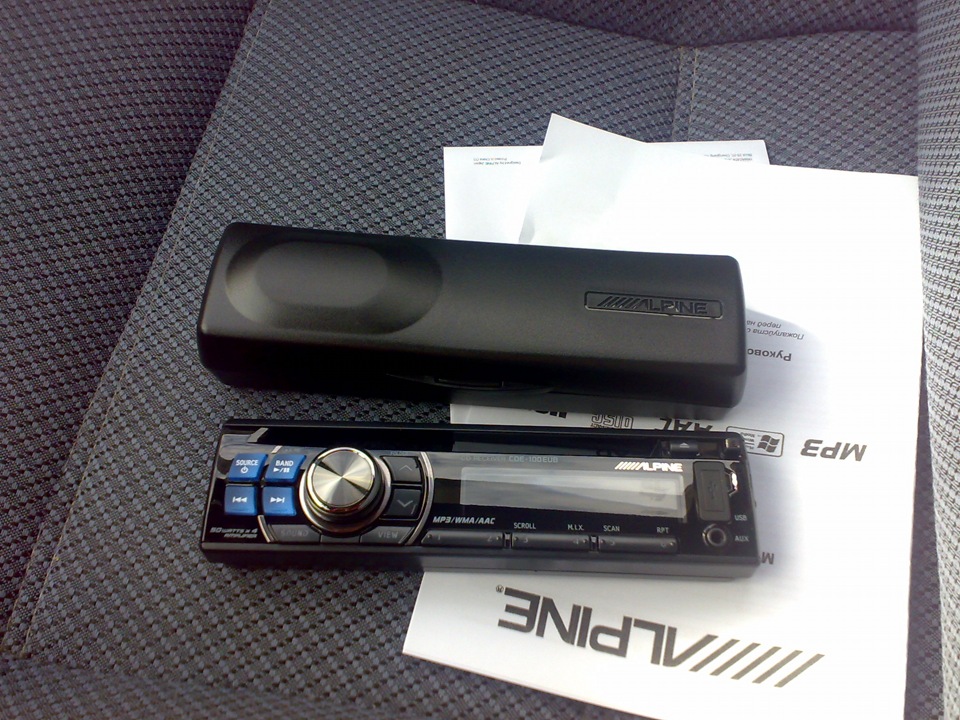 Alpine cde-100eub — Lada 2114, 1,6 л, 2008 года | автозвук | DRIVE2