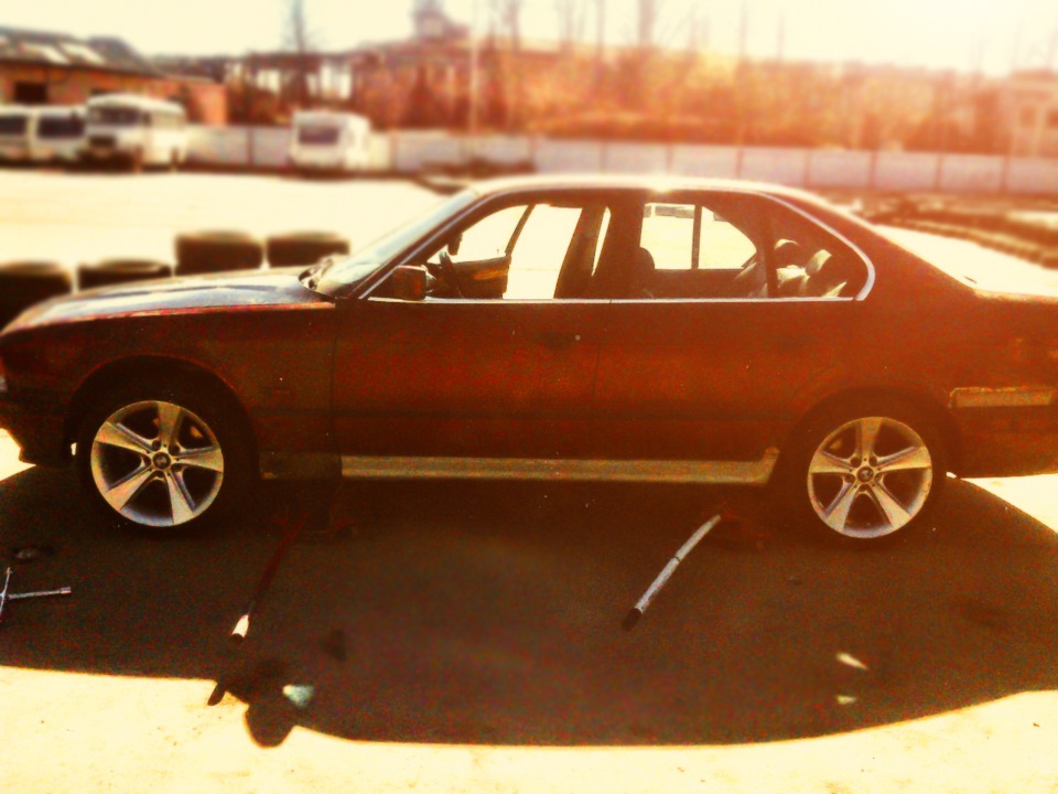 Накинул диски на машину — Сообщество «Фан-клуб BMW E34 и E36» на DRIVE2