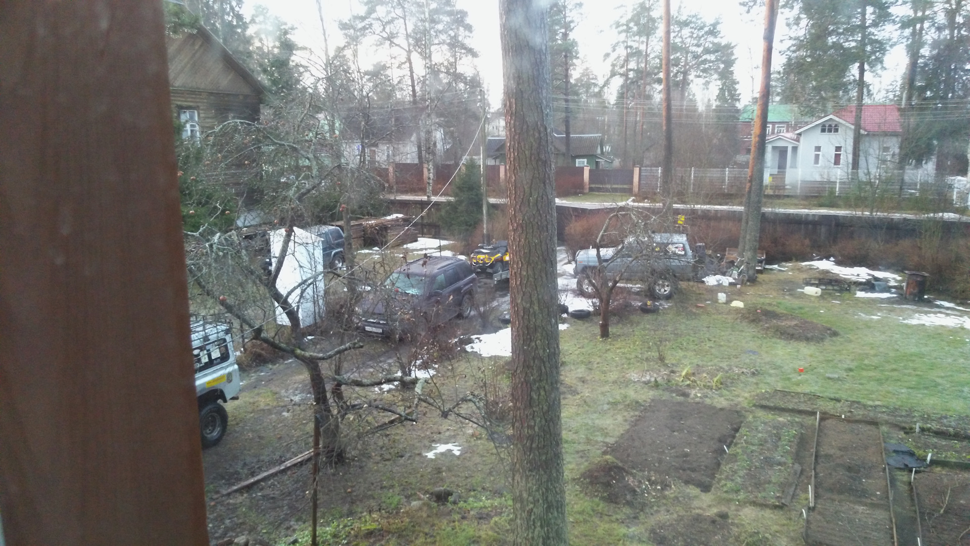 Что же было в Новый Год?.. — Nissan Patrol (K160), 4,2 л, 1987 года ...