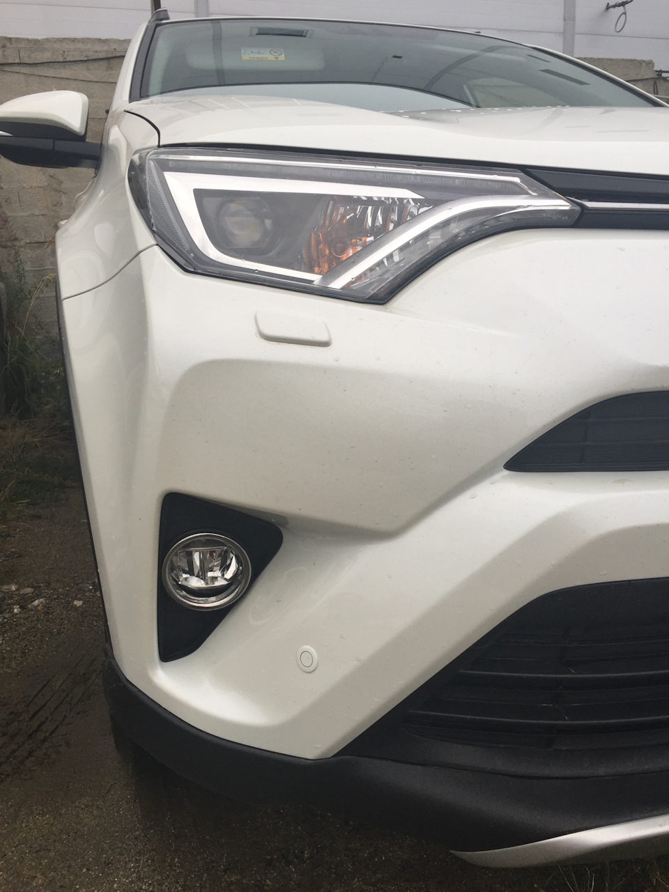 LED ПТФ от LEXUS — Toyota RAV4 (IV), 2,5 л, 2016 года | тюнинг | DRIVE2