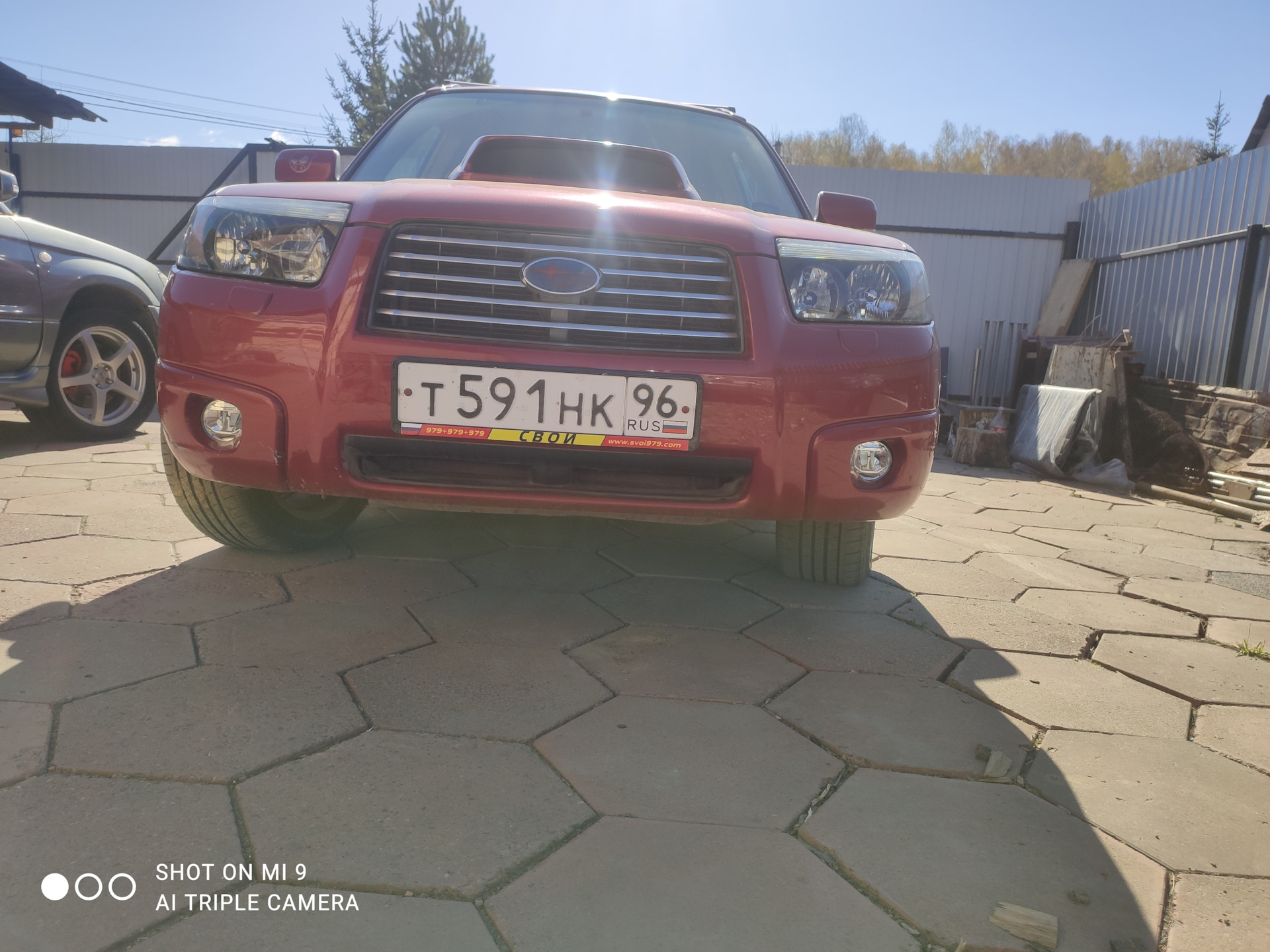 Установка LED ПТФ OsnovaLED FOGv1 — Subaru Forester (SG), 2,5 л, 2007 года | наблюдение | DRIVE2