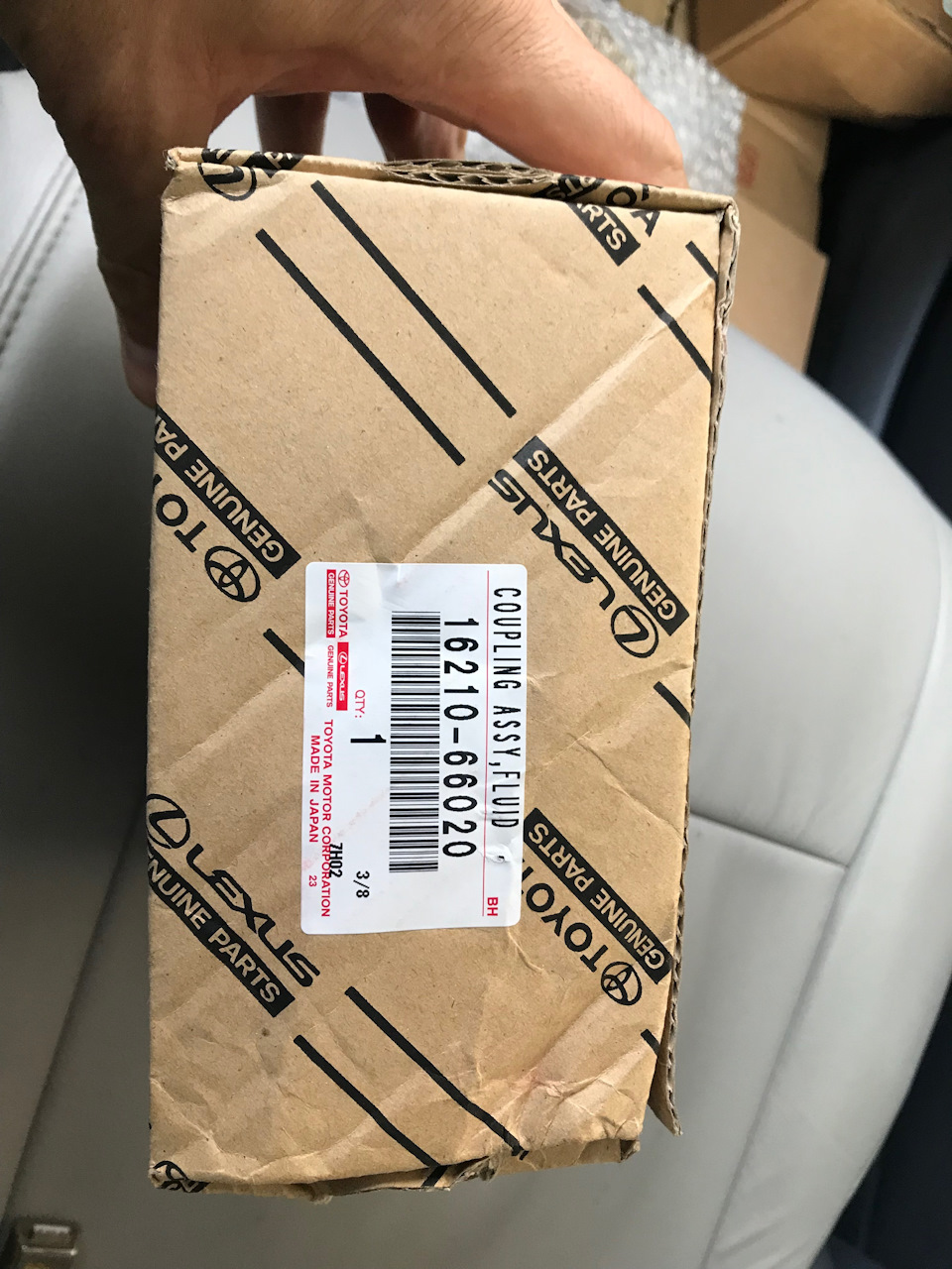 Замена вискомуфты охлаждения. — Toyota Land Cruiser 80, 4,7 л, 1997 ...