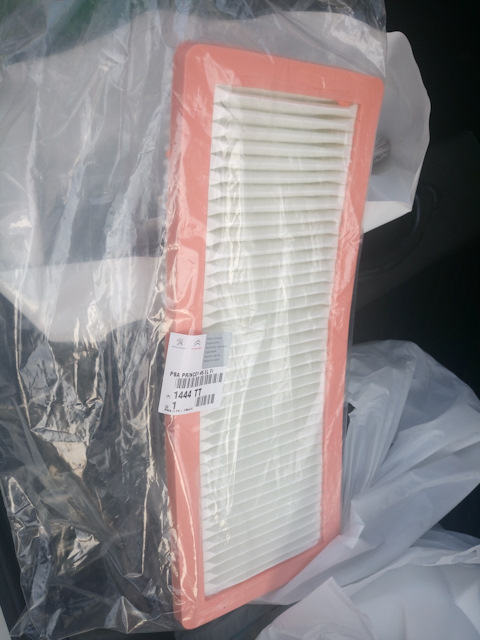 1444TT Фильтр воздушный Peugeot Citroen | Запчасти на DRIVE2