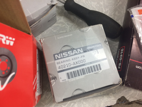 40210AX000 Подшипник ступицы переднего колеса с авс NISSAN INFINITI ...