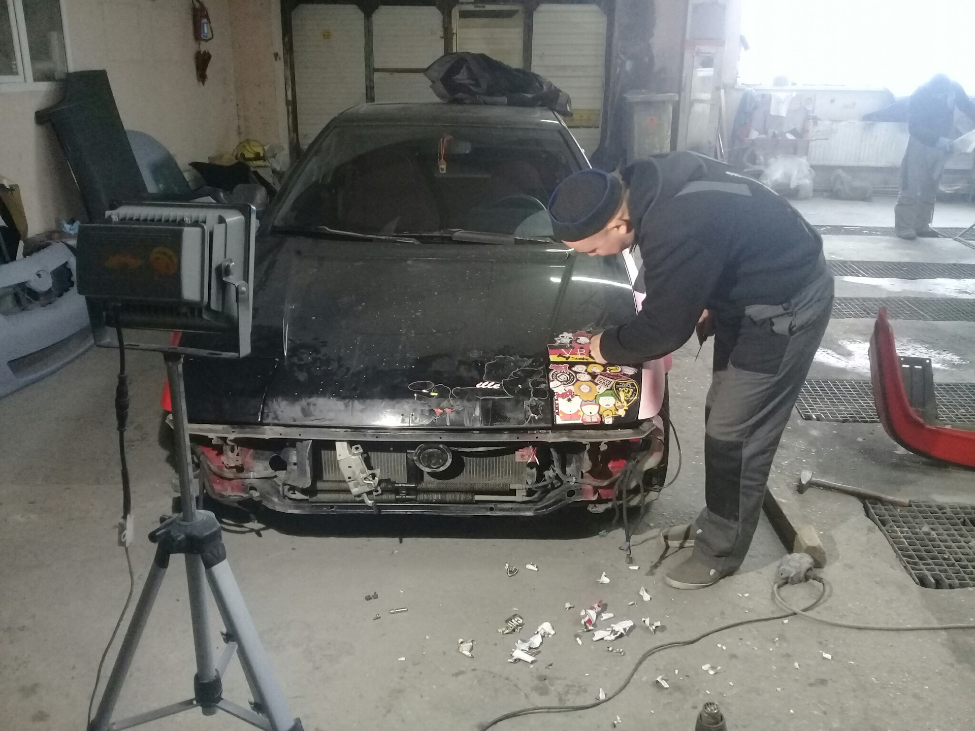 Продолжение . Подгатовка авто к покраске — Honda Prelude (BA4, BA5), 2 ...