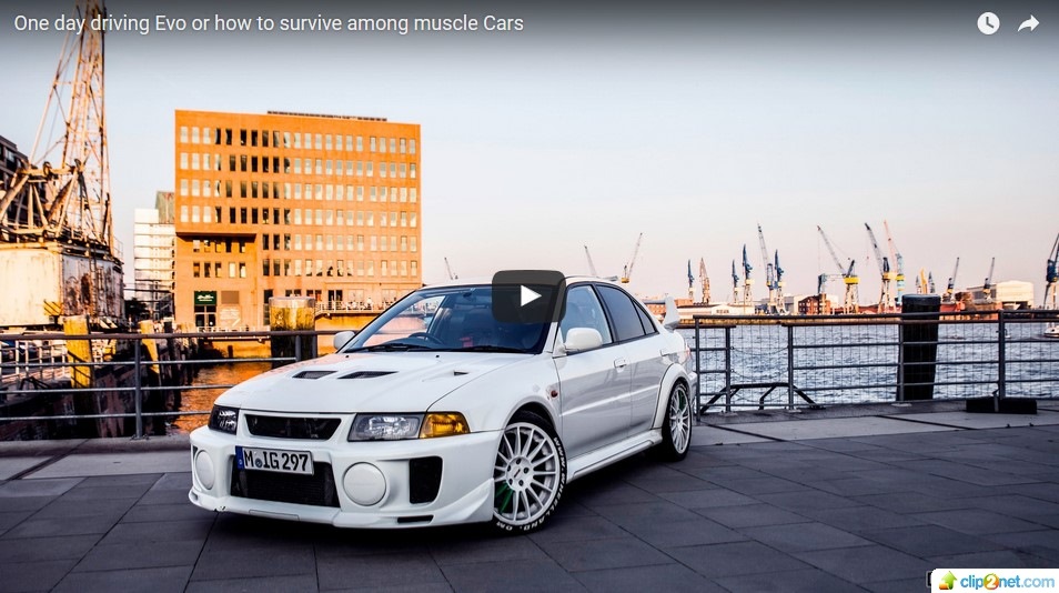 Первый клип моего Эвика (при уч. STI, GTR) — Mitsubishi Lancer Evolution V, 2 л, 1998 года ...