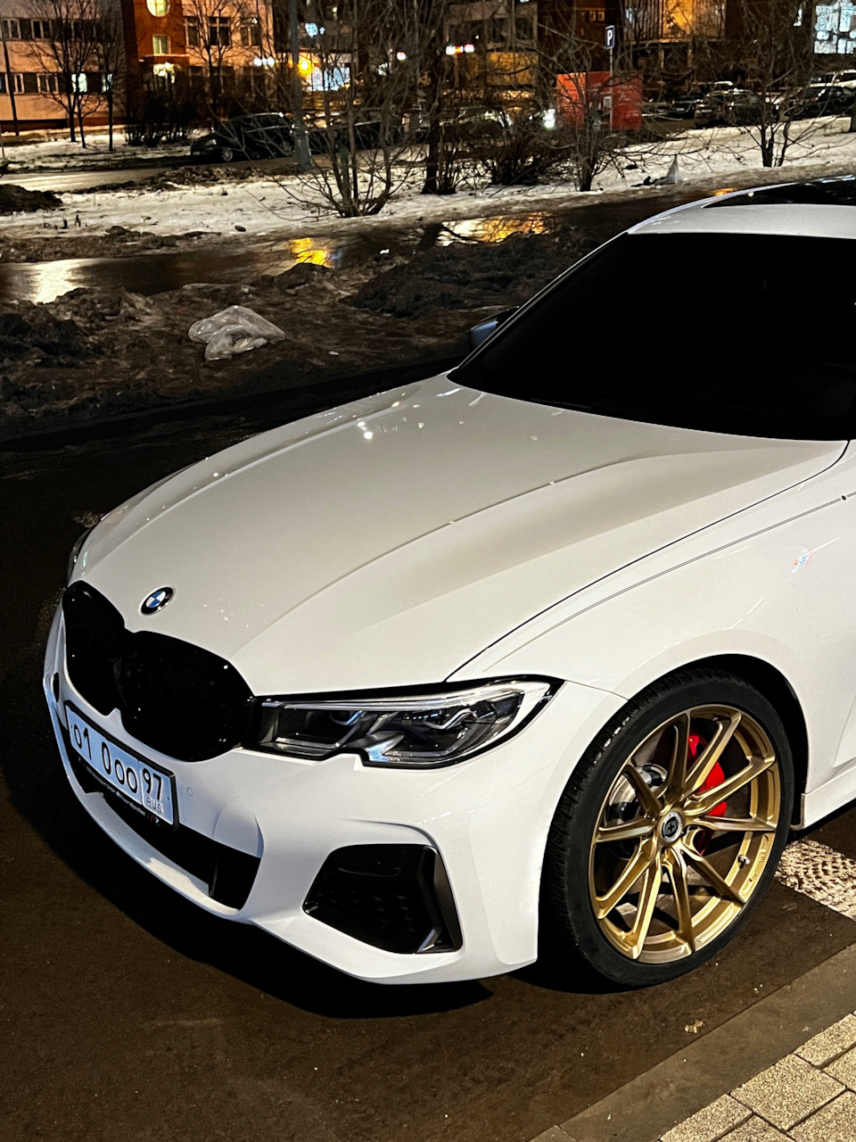 Подушки двигателя. Чистка руля. — BMW 3 series (G20), 3 л, 2021 года ...