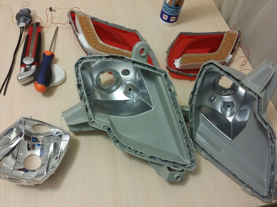 Диодные ПТФ — Mazda CX-5 (1G), 2 л, 2012 года | стайлинг | DRIVE2