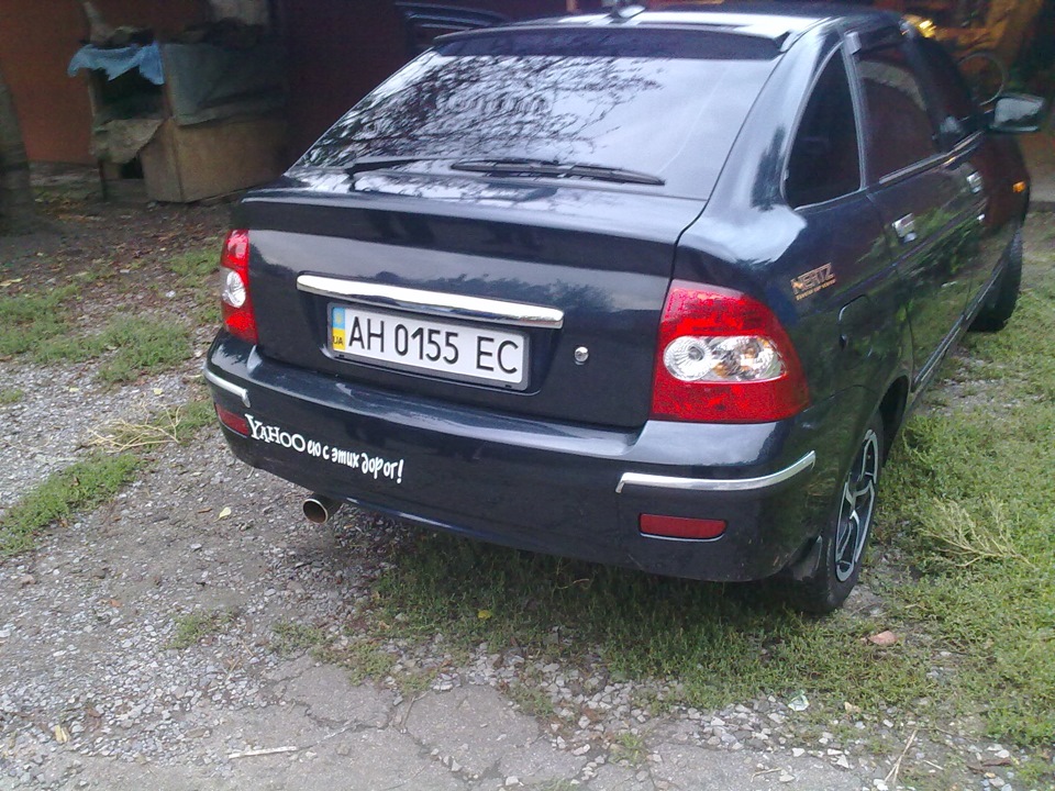 Шильдики. — Lada Приора хэтчбек, 1,6 л, 2008 года | тюнинг | DRIVE2