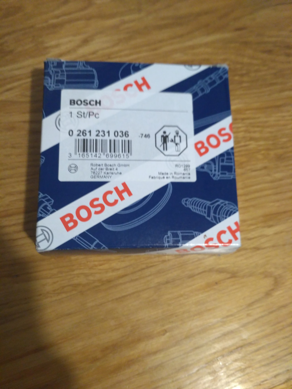 0261231036 Датчик детонации BOSCH | Запчасти на DRIVE2