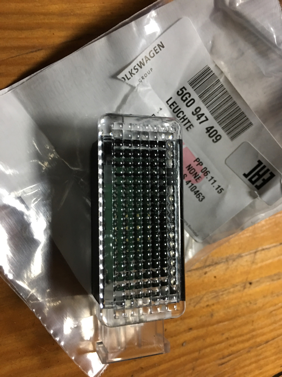 5G0947409 Светодиодный фонарь VAG | Запчасти на DRIVE2