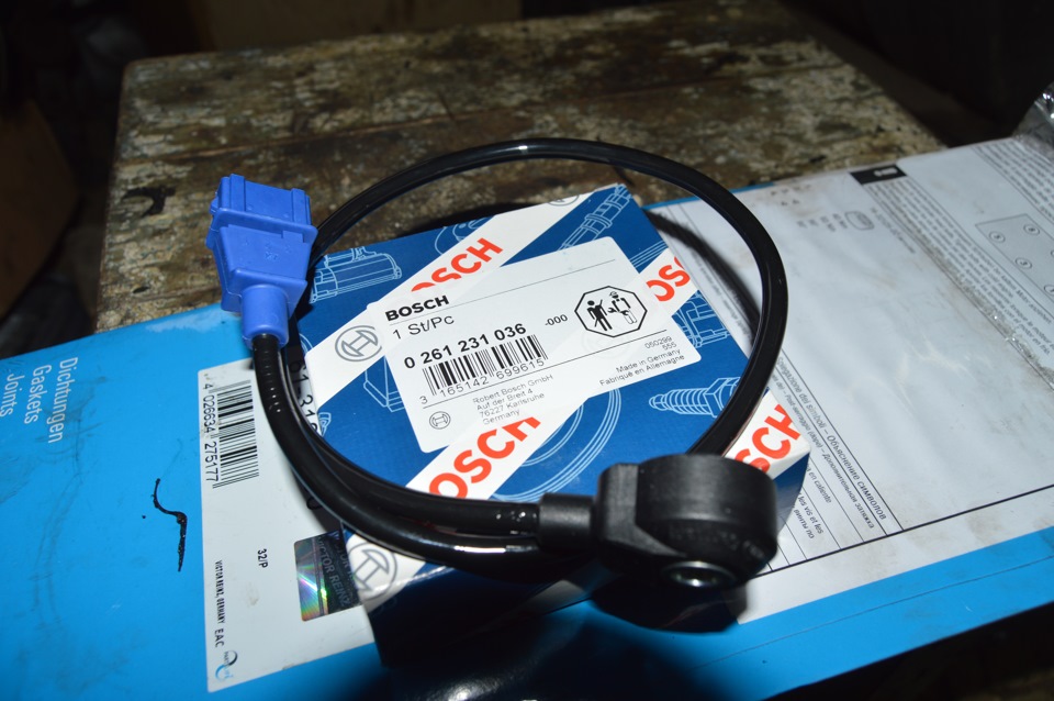 0261231036 Датчик детонации BOSCH | Запчасти на DRIVE2