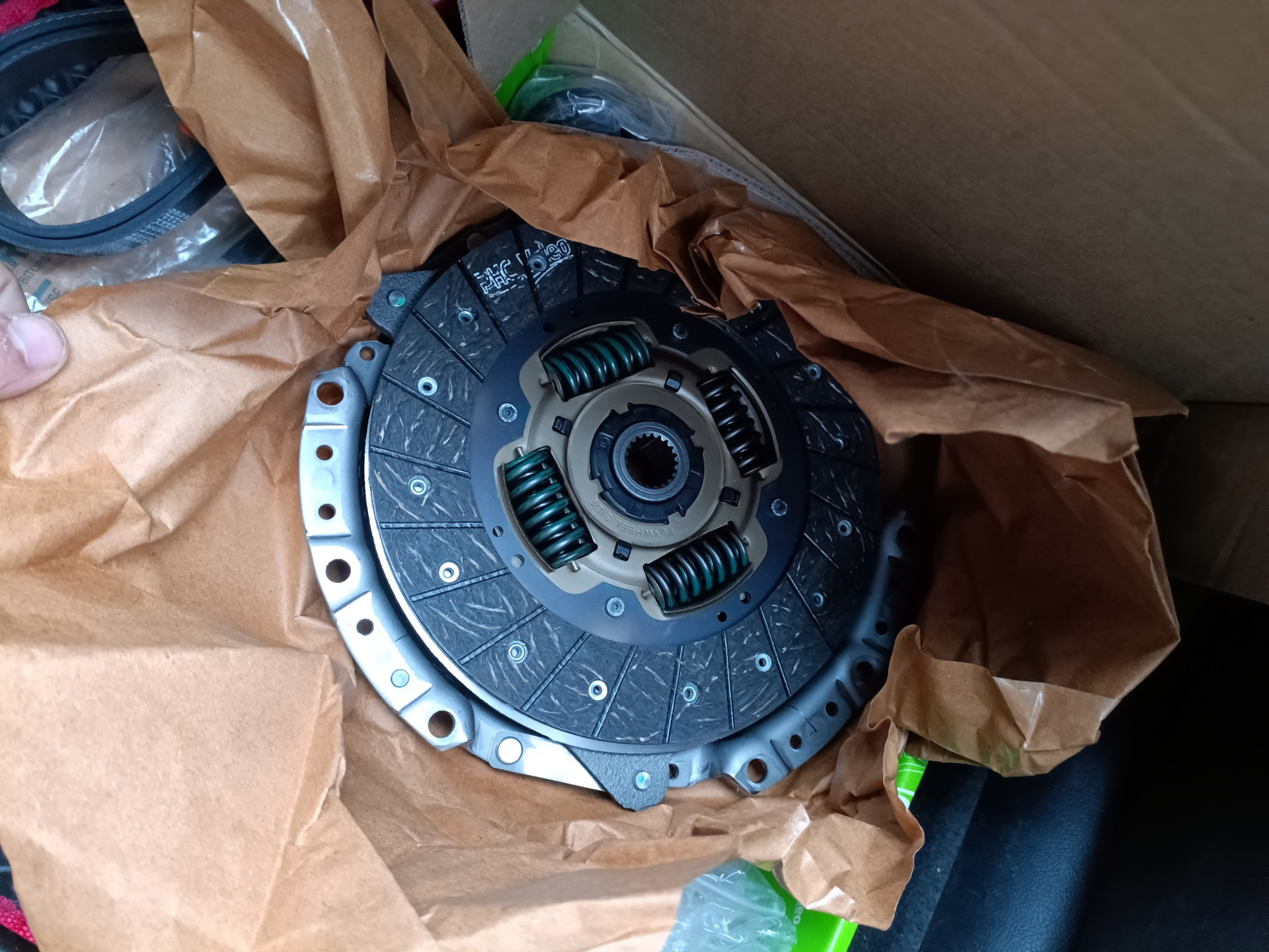 Замена обходного ремня и сцепы=) — Hyundai Solaris (1G), 1,6 л, 2013 ...