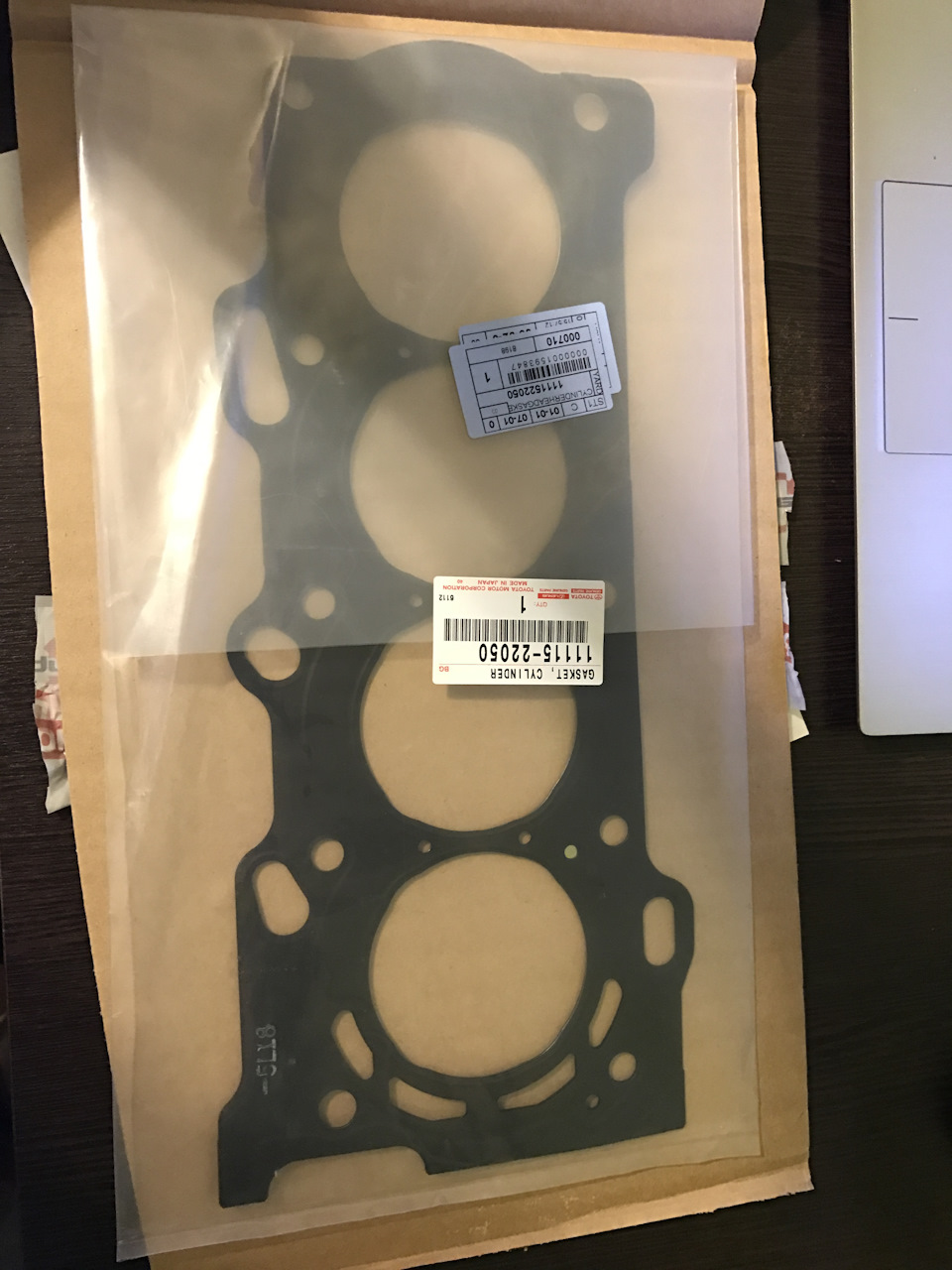 1111522050 Прокладка, головка цилиндра TOYOTA LEXUS | Запчасти на DRIVE2