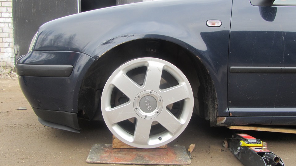 ronal TT — Volkswagen Golf Mk4, 1,4 л, 2003 года | колёсные диски | DRIVE2