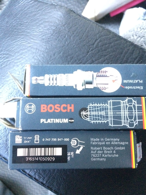 0242235547 СВЕЧА ЗАЖИГАНИЯ FR7DPX (1.1), 1ШТ BOSCH | Запчасти на DRIVE2