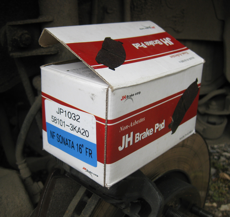 581013KA20 КОМПЛ ТОРМОЗНЫХ КОЛОДОК (4ШТ) KIA HYUNDAI | Запчасти на DRIVE2