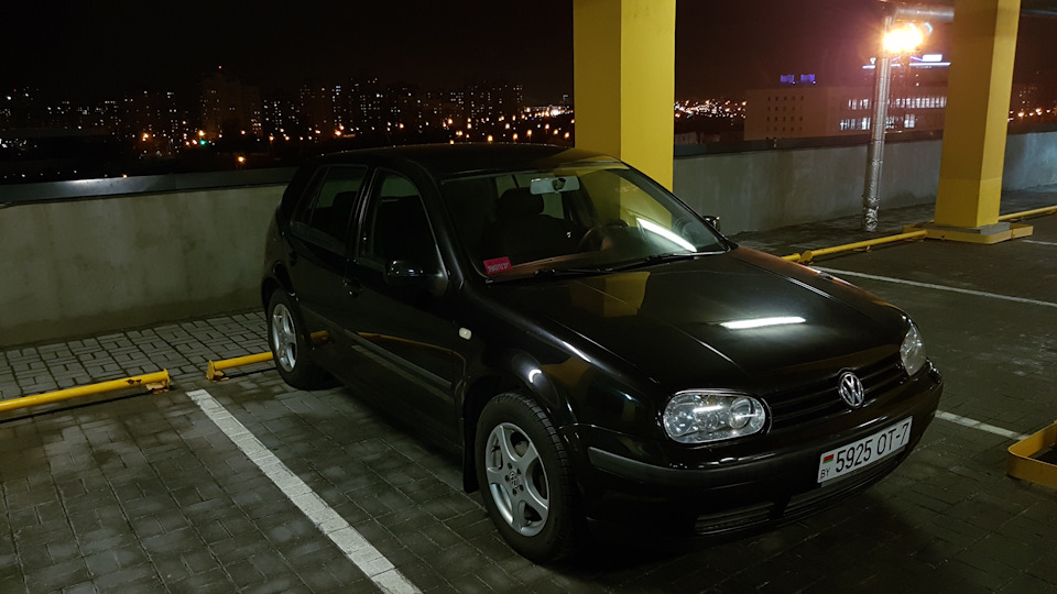 Радиоключ и штатная сигнализация — Volkswagen Golf Mk4, 1,4 л, 2000 ...