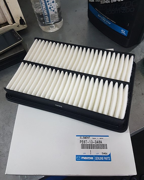 PE07133A0A Фильтр воздушный Mazda | Запчасти на DRIVE2