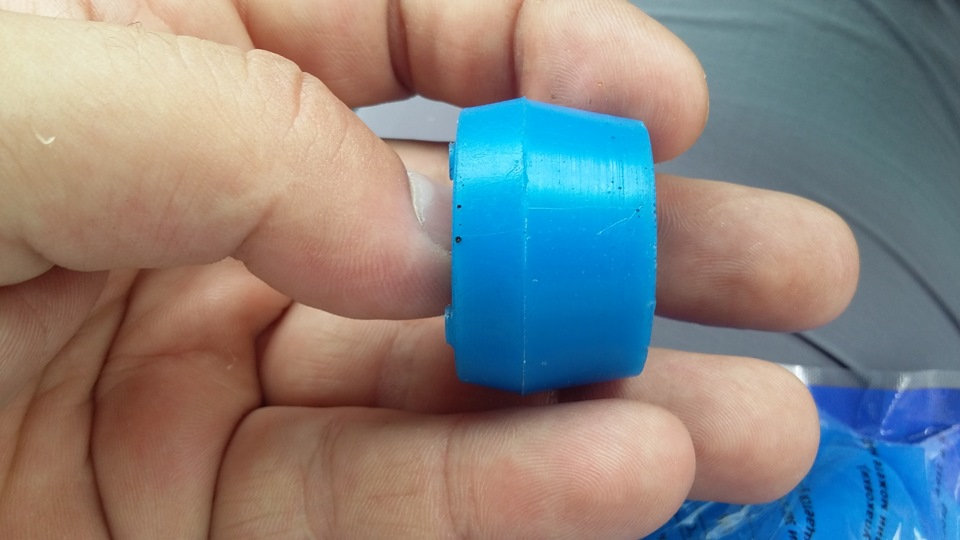 Замена резинок амортизаторов — Toyota Land Cruiser Prado 70-series, 3 л ...