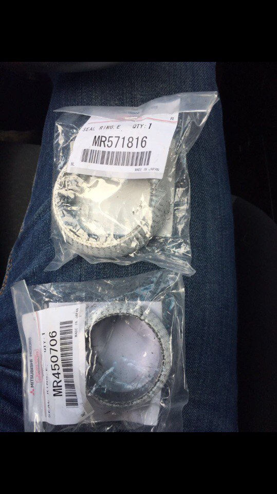 MR450706 Прокладка выхлопной трубы асбе… Mitsubishi | Запчасти на DRIVE2