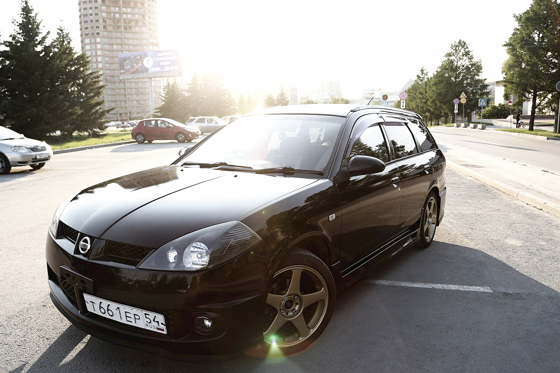 Новый внешний вид моего Wingroad в 2016 году — Nissan Wingroad (Y11), 1 ...