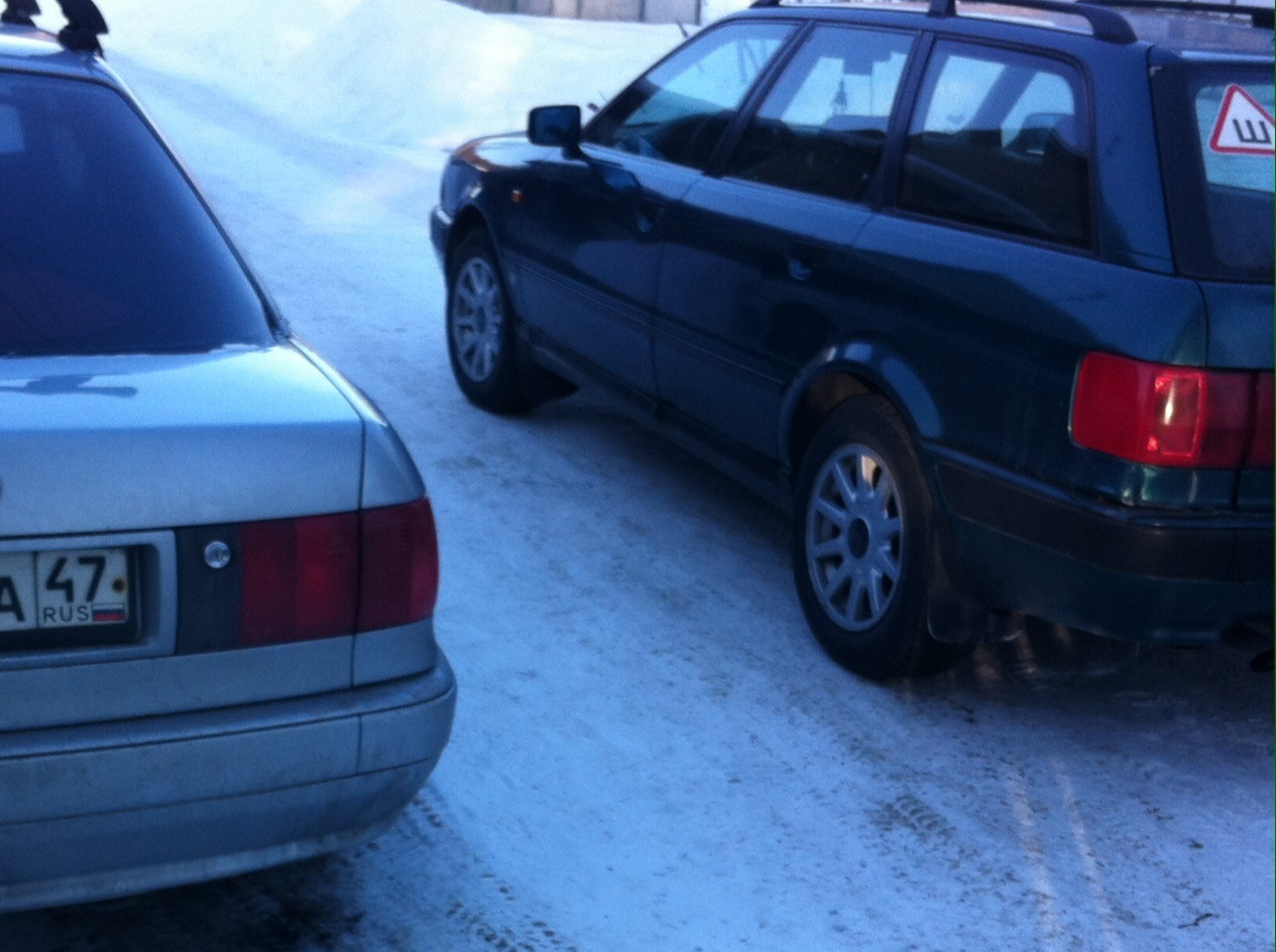 Гости — Audi 80 B4 2 л 1992 года встреча Drive2
