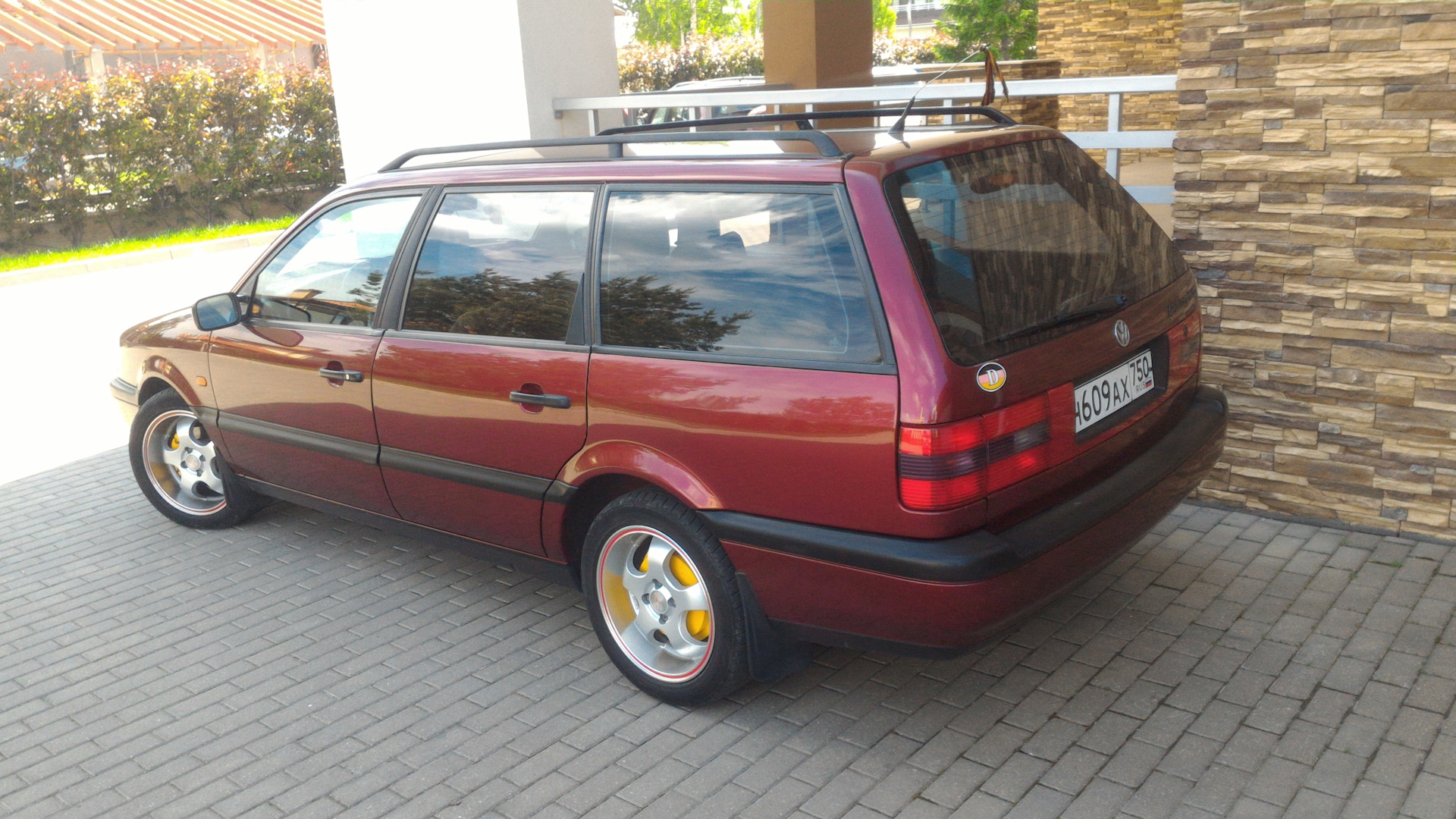 На работе… — Volkswagen Passat B4, 1,9 л, 1995 года | фотография | DRIVE2