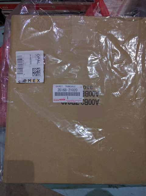 3516821020 Прокладка поддона акпп TOYOTA LEXUS | Запчасти на DRIVE2