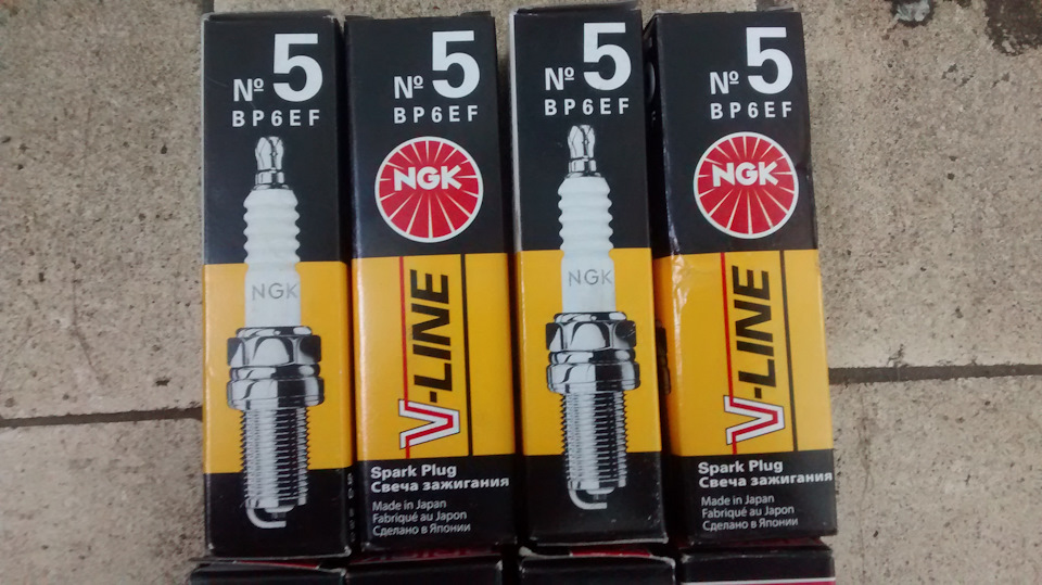 BP6EF Свеча зажигания 6466 NGK | Запчасти на DRIVE2