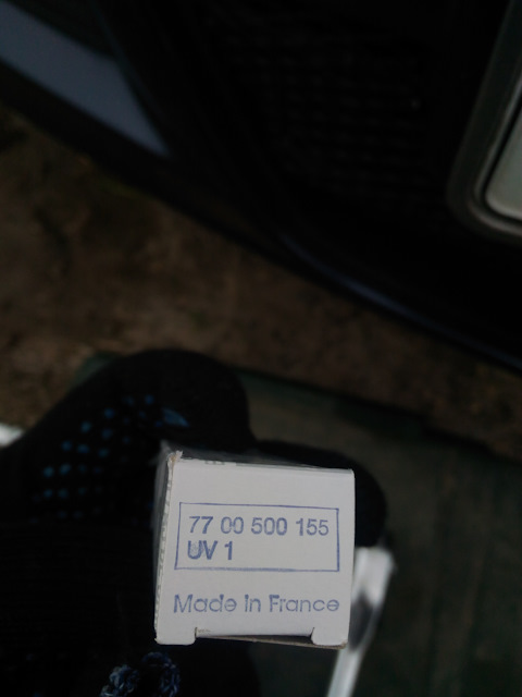 7700500155 Свеча зажигания RENAULT | Запчасти на DRIVE2